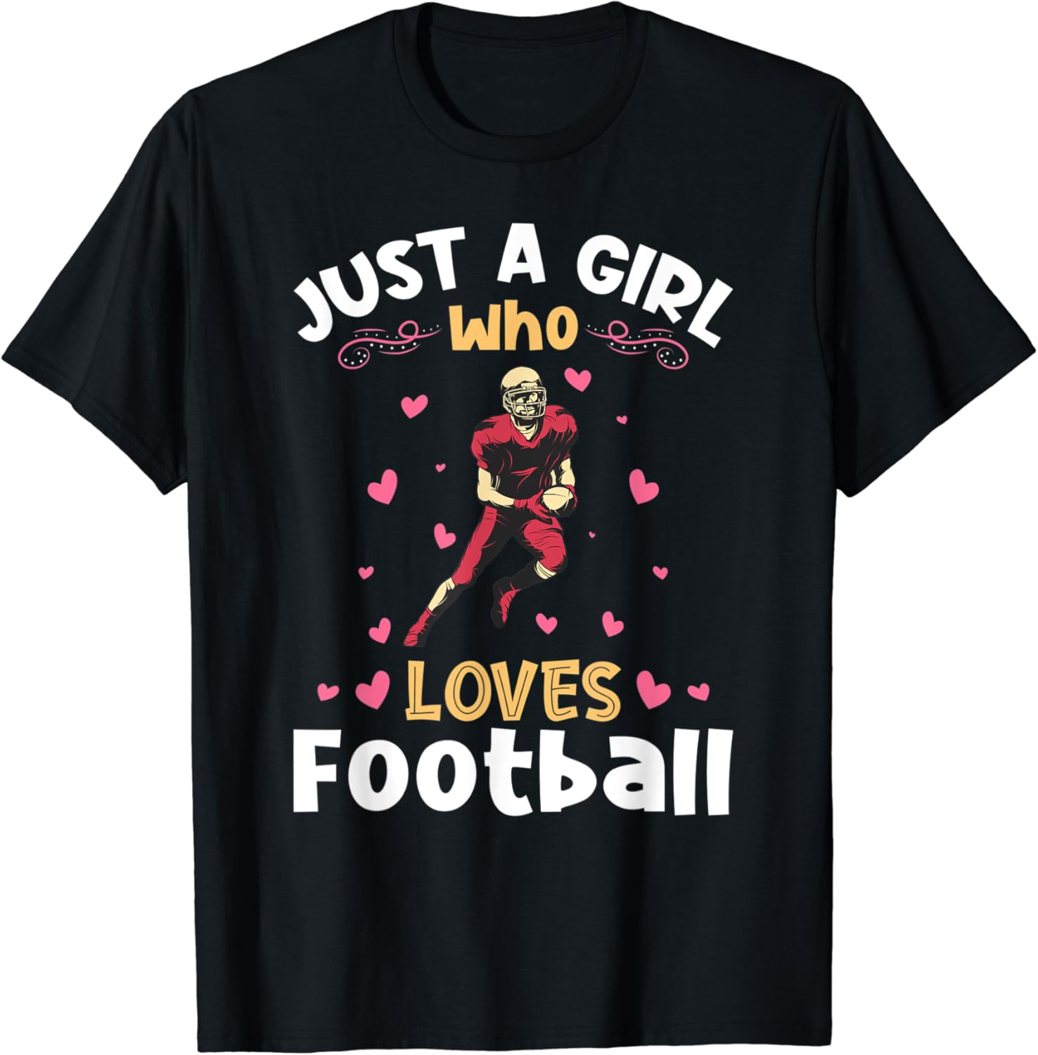 Just A Girl Who Loves Football T Shirt Amazon de Bekleidung just-a-girl-who-loves-football-t-shirt-amazon-de-bekleidung